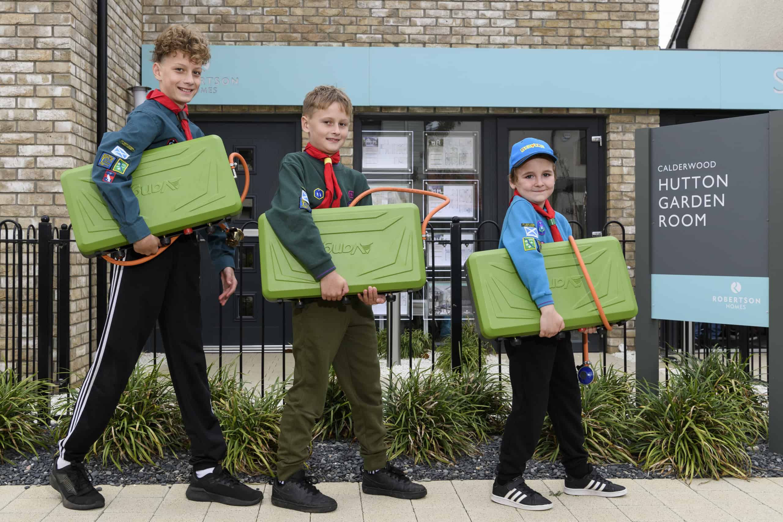 Robertson Homes Helps Scouts Carry on Camping - Robertson Homes