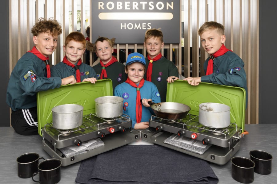 Robertson Homes Helps Scouts Carry on Camping - Robertson Homes